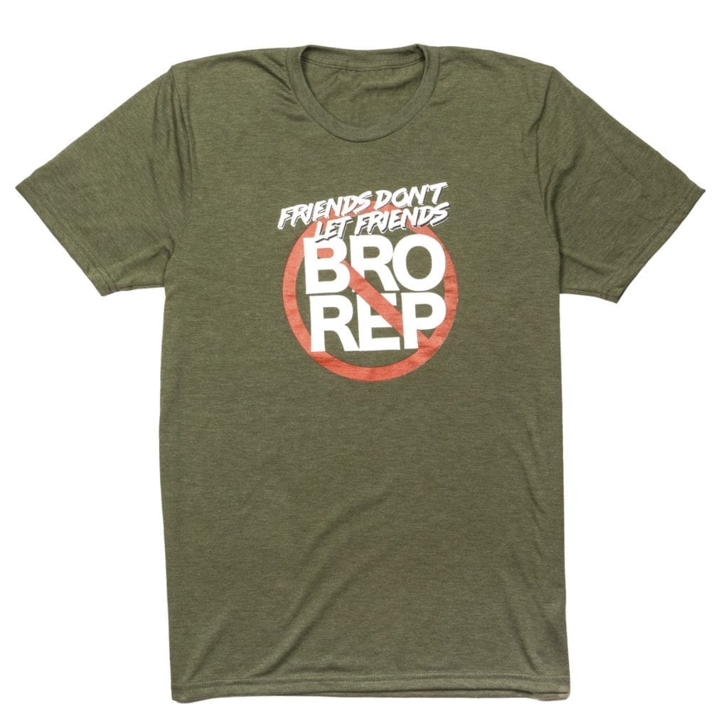 Bro-Rep Shirt - 100% Broflex - Always Train